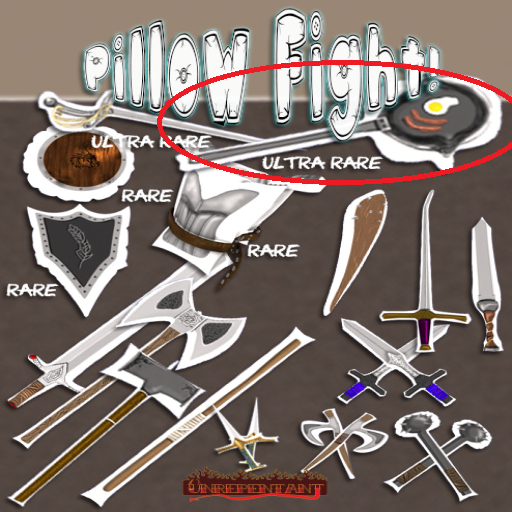Second Life Marketplace - [UN] Pillow Fight! - Frying Pan -ULTRARARE-
